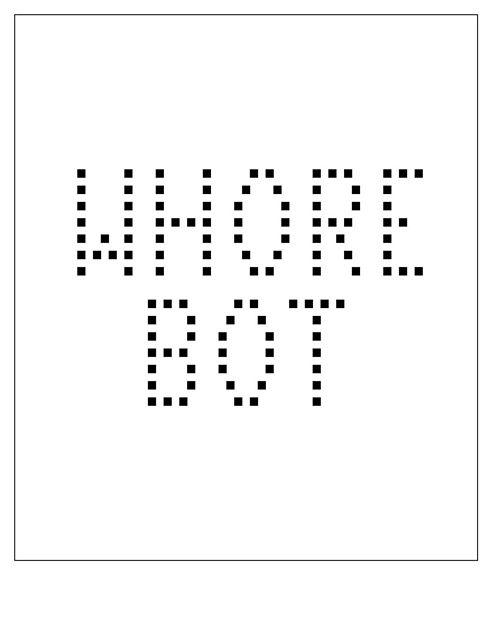 Ravelry: Whore Bot pattern by Susanne Welling