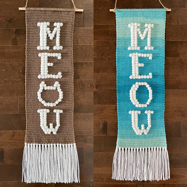 Ravelry: Meow Wall Hanging pattern by Susanne Welling