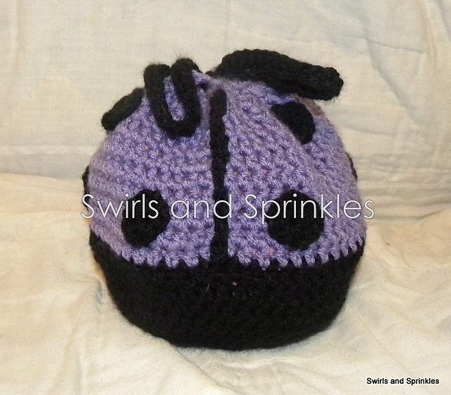 Ravelry: Ladybug Bag/Purse pattern by Becky Ferris