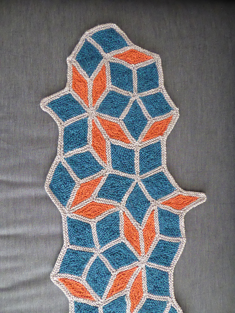 Ravelry: Penrose scarf pattern by Astrid S. de Wijn