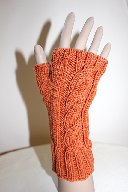Ravelry: Candlerigg Fingerless Gloves pattern by Wools & Tools