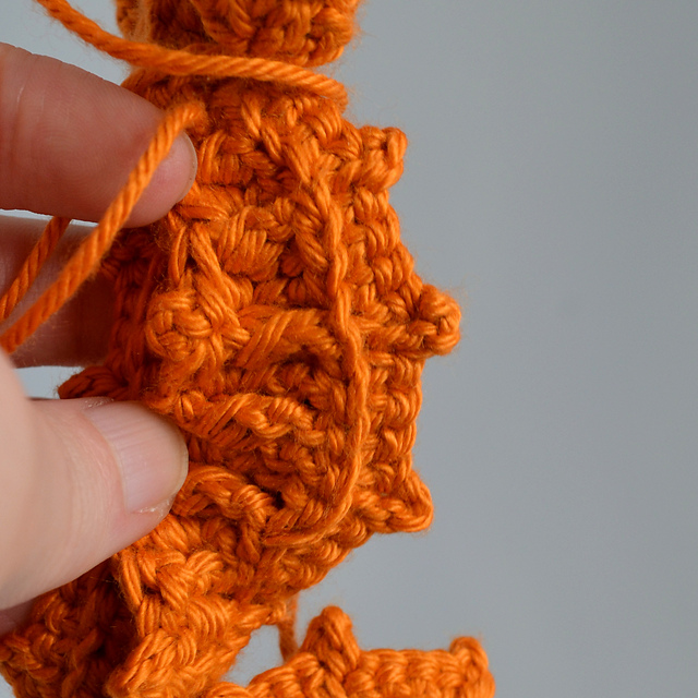 Ravelry: TFiner's Spiny Orange Seahorse