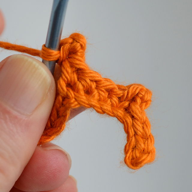 Ravelry: TFiner's Spiny Orange Seahorse