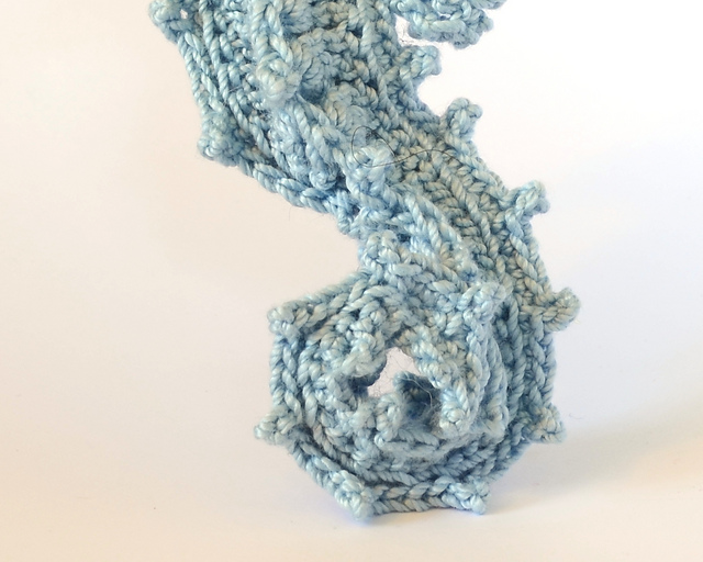 Ravelry: TFiner's Blue Thread Seahorse