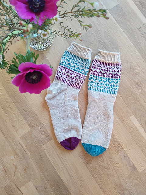 Ravelry: Mini Muster Socks pattern by TLblaupause