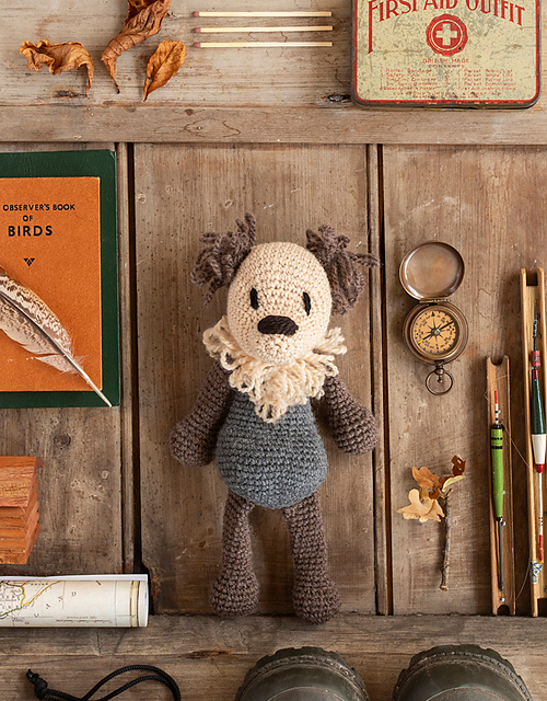 Ravelry: Martyn the Tibetan Blue Bear pattern by TOFT UK