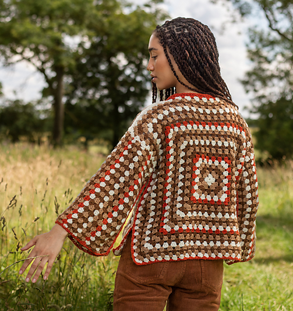 Ravelry: Explorer Granny Square Jumper pattern by TOFT UK