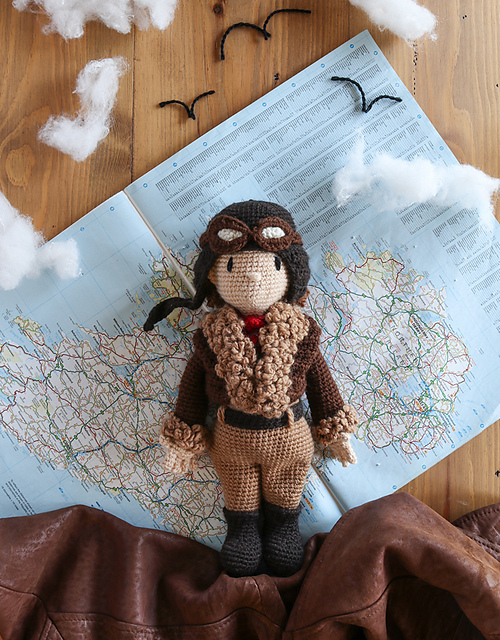 Ravelry: Amelia Earhart pattern by TOFT UK