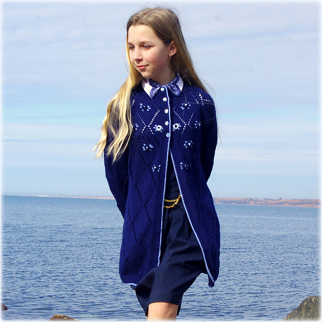 Ravelry: Dreams about rose Cardigan pattern by VikTORYa Petrichenko