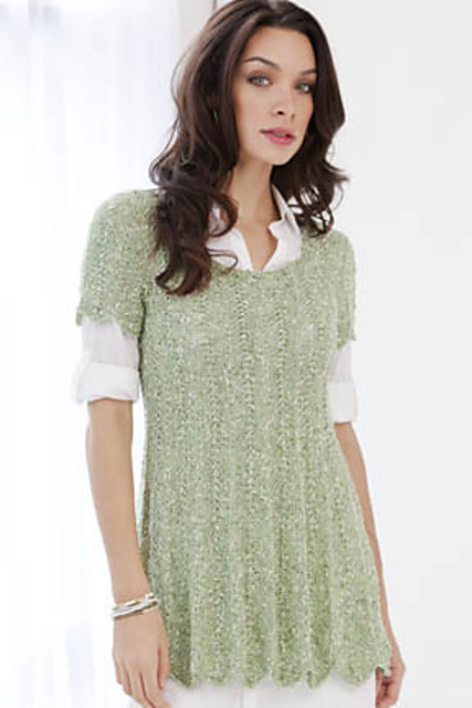 Ravelry: Amalfi Trapeze Top pattern by Beryl Hiatt and Linden Ward