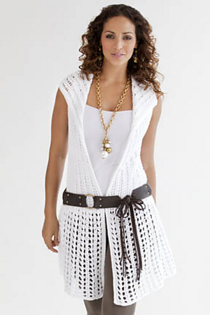 Ravelry: Sorrento Tunic/Vest pattern by Irina Poludnenko