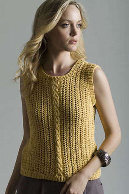 Ravelry: Corn Silk Shell pattern by Rosemary Drysdale