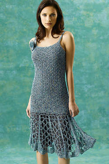 Ravelry: Muse Crochet Lacy Hem Dress pattern by Doris Chan