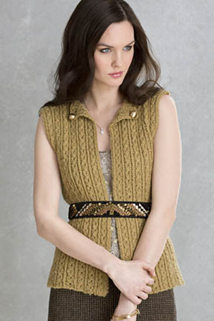 Ravelry: Polly Vest pattern by Candice Powell
