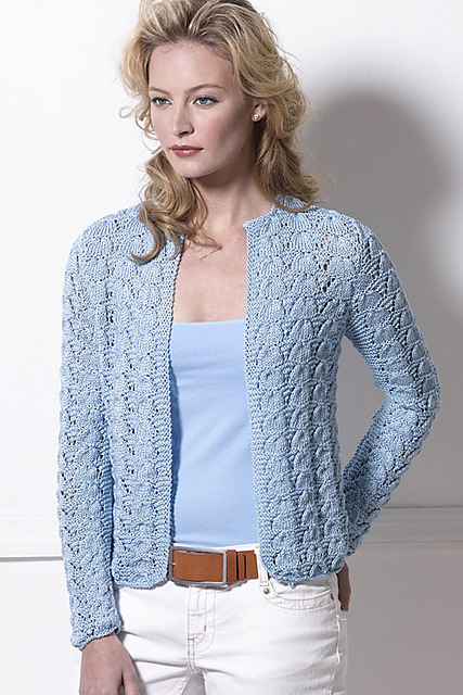 Ravelry: Lace Cardigan pattern by Rosemary Drysdale