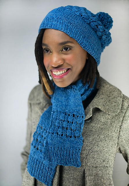 Ravelry: Zen Hat & Scarf pattern by Devin Cole