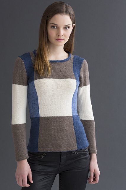 Ravelry: Hero Colorblock Pullover pattern by FDC Design Studio