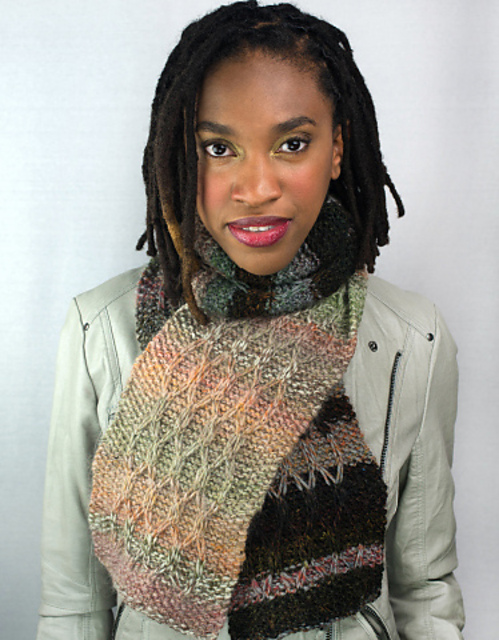 Ravelry: Yin-Yang Scarf pattern by Devin Cole