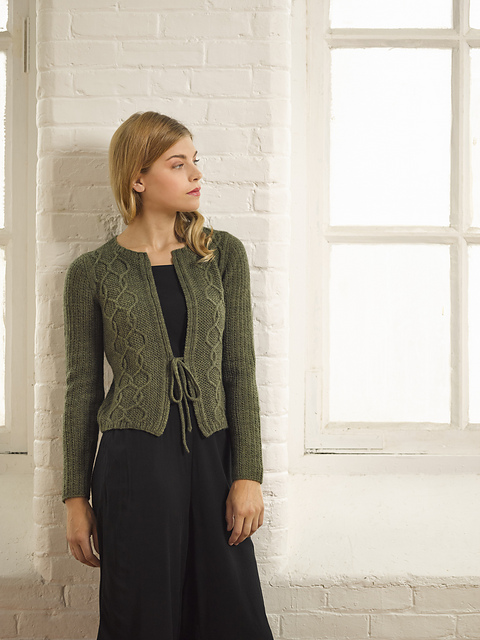 Ravelry: Ivy Cardigan pattern by Tian Foley
