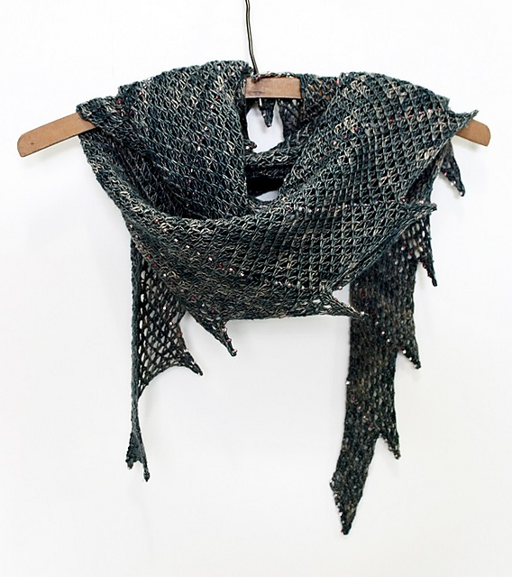 Ravelry: Draco Shawl pattern by Katherine Mills