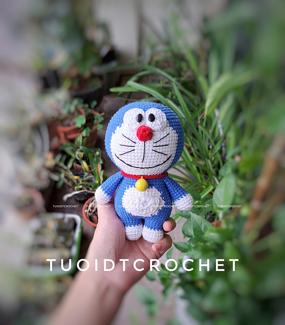 Ravelry: Doraemon pattern by Tuoi Duong Thi