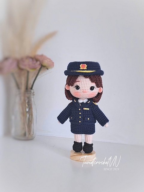 Ravelry: Government Female Officer pattern by Tuoi Duong Thi