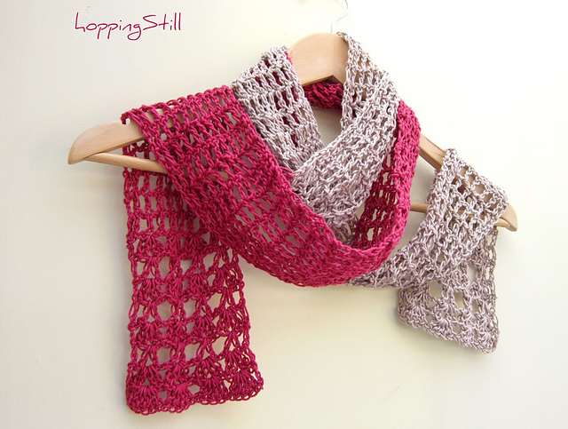 Ravelry: Zinnia Summer Scarf pattern by Tais Avila