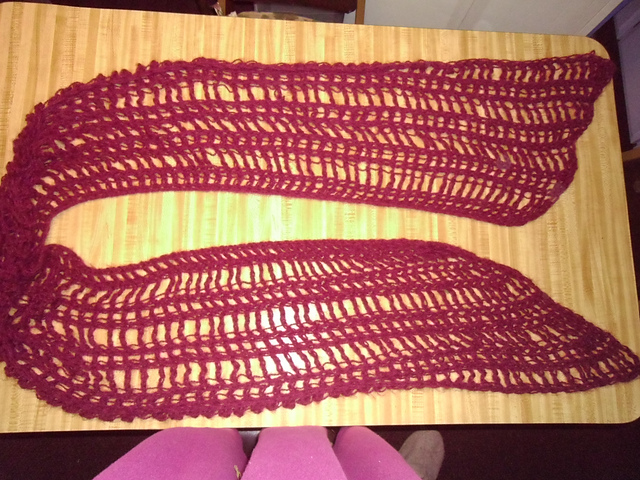 Ravelry: Itanos Summer Scarf Crochet Pattern pattern by Anne Potter