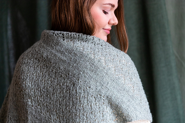 Ravelry: Wintermint Shawl / Talviminttu pattern by Susanna Winter