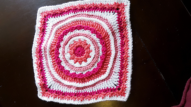 Ravelry: Garden Gate Square pattern by Tangerine Door Creations