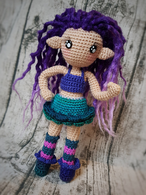 Ravelry: Pixie Doll pattern by Tangled Pixie
