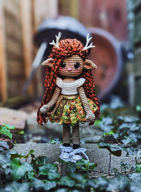 Ravelry: Faun Doll pattern by Tangled Pixie