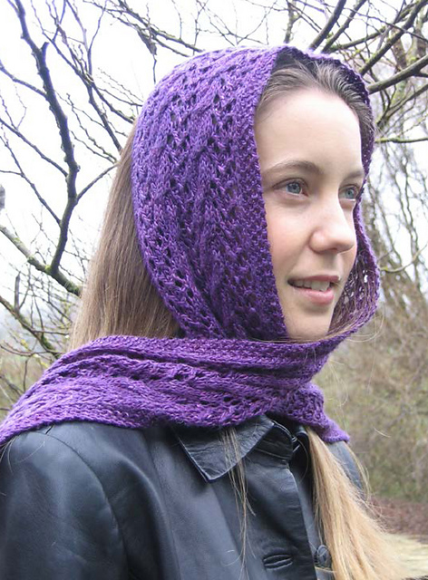 Ravelry: Lace and Cable Scarf pattern by Marilyn Webster