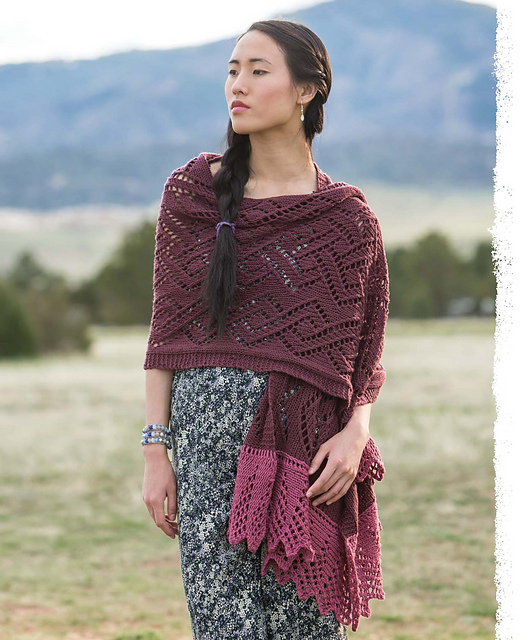 Ravelry: Celtic Winter Wrap pattern by Karen Joan Raz
