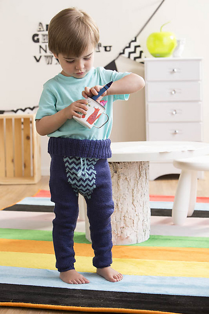 Ravelry: Chevron Pants pattern by Justine Turner