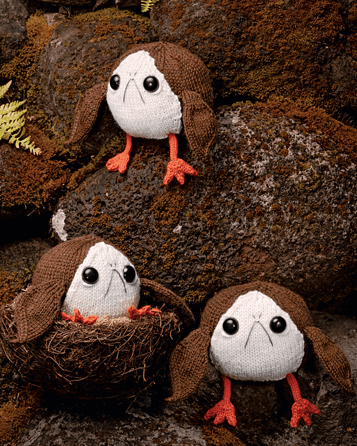 Ravelry: Porg pattern by Susan Claudino