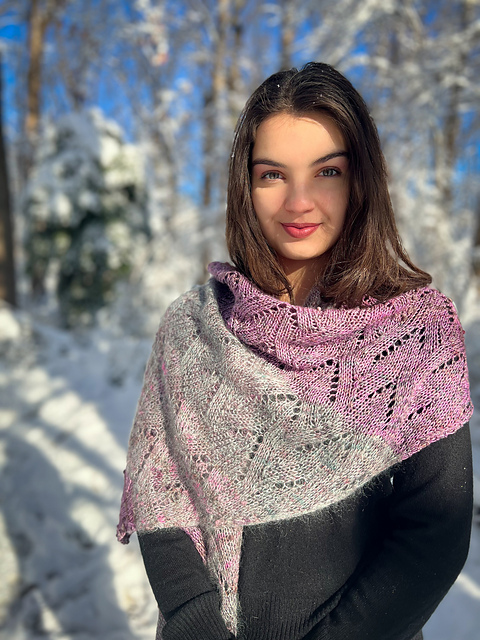 Ravelry: Amethyst Ambition Shawl pattern by Tanis Gray
