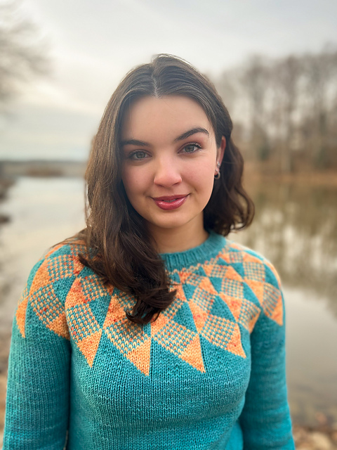 Ravelry: Dancing Ribbons Pullover pattern by Tanis Gray