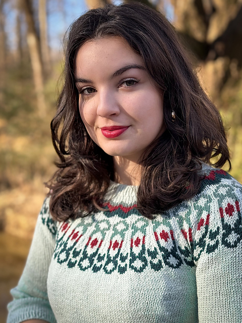 Ravelry: Nordic Spring Pullover pattern by Tanis Gray
