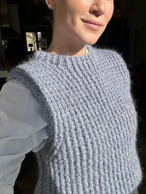 Ravelry: Ronja ribbed vest pattern by Tanjas Crochet