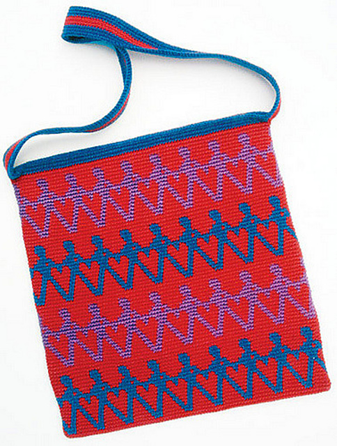 Ravelry: Rectangular Shoulder Bag pattern by Carol Ventura