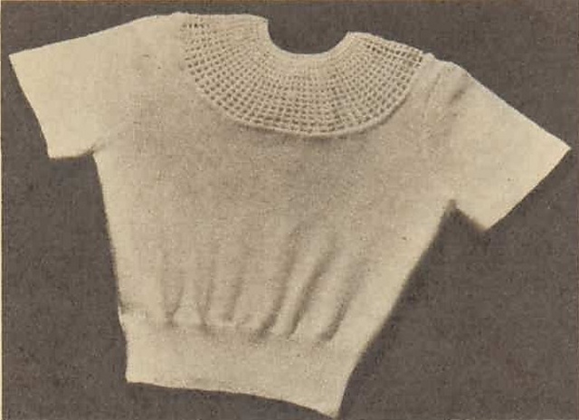 Ravelry: Yoke Of Pearls On Evening Blouse pattern by Australian Women's ...