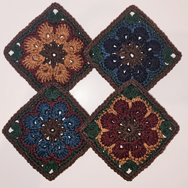 Ravelry: African Flower Square pattern by Tash Hag