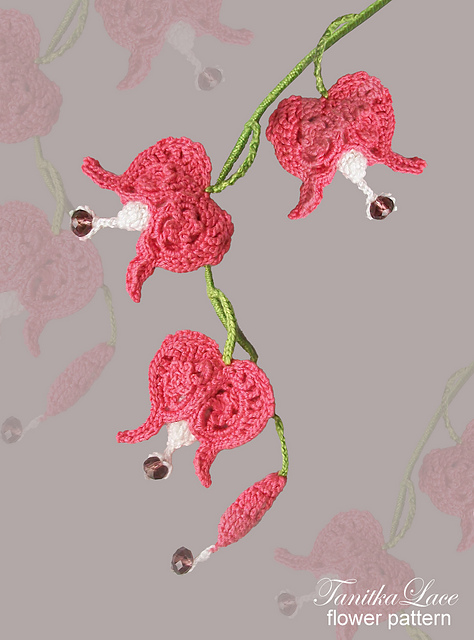 Ravelry: Tashatan740's Flower Heart Crochet pattern for crochet ...