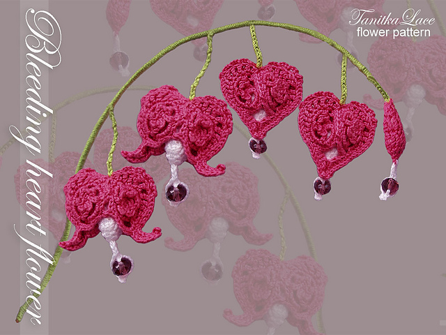 Ravelry: Tashatan740's Flower Heart Crochet pattern for crochet ...