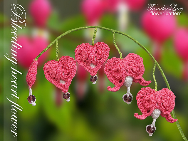 Ravelry: Tashatan740's Flower Heart Crochet pattern for crochet ...