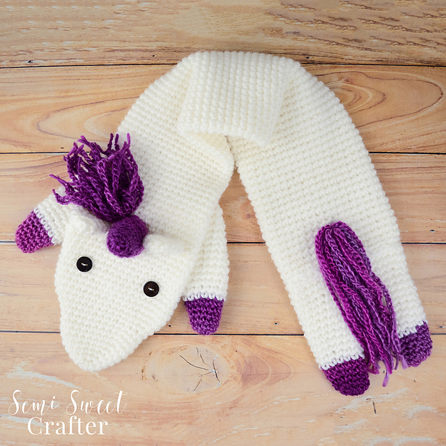 Ravelry: Unicorn Scarf pattern by Tasia Bruderer