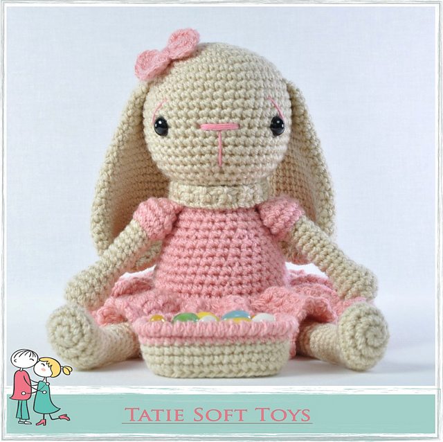 Ravelry: Amigurumi Pink Bunny pattern by Tatie