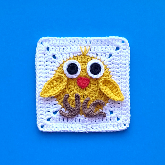 Ravelry: Easter Granny Square Chicken pattern by Tetiana Bukreieva
