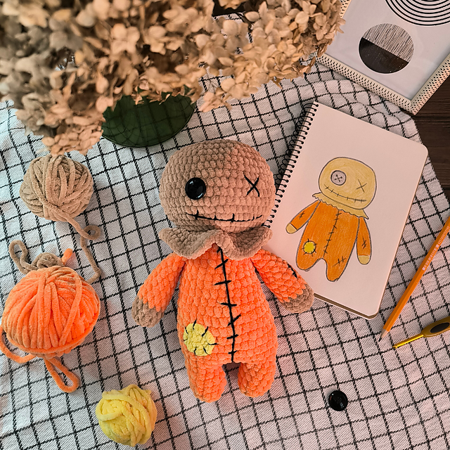 Ravelry: Crochet Sam Plush Doll pattern by Tatiana Chorna
